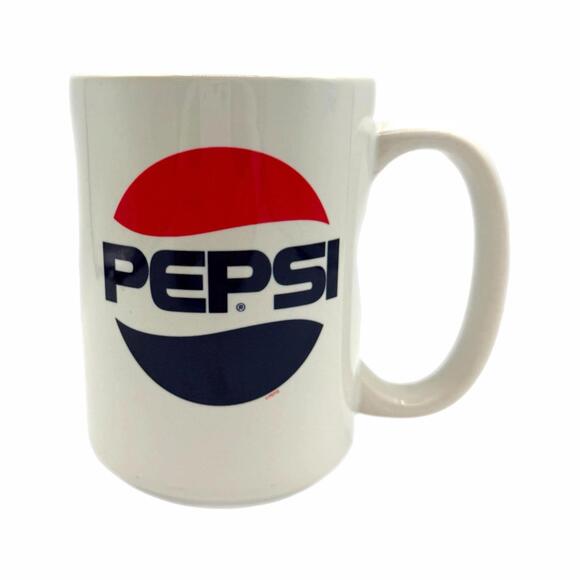 Pepsi | Dining | Vintage 99 Pepsi Logo Ceramic Coffee Mug | Poshmark